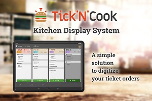 TicknCook: a solution to display your online orders
